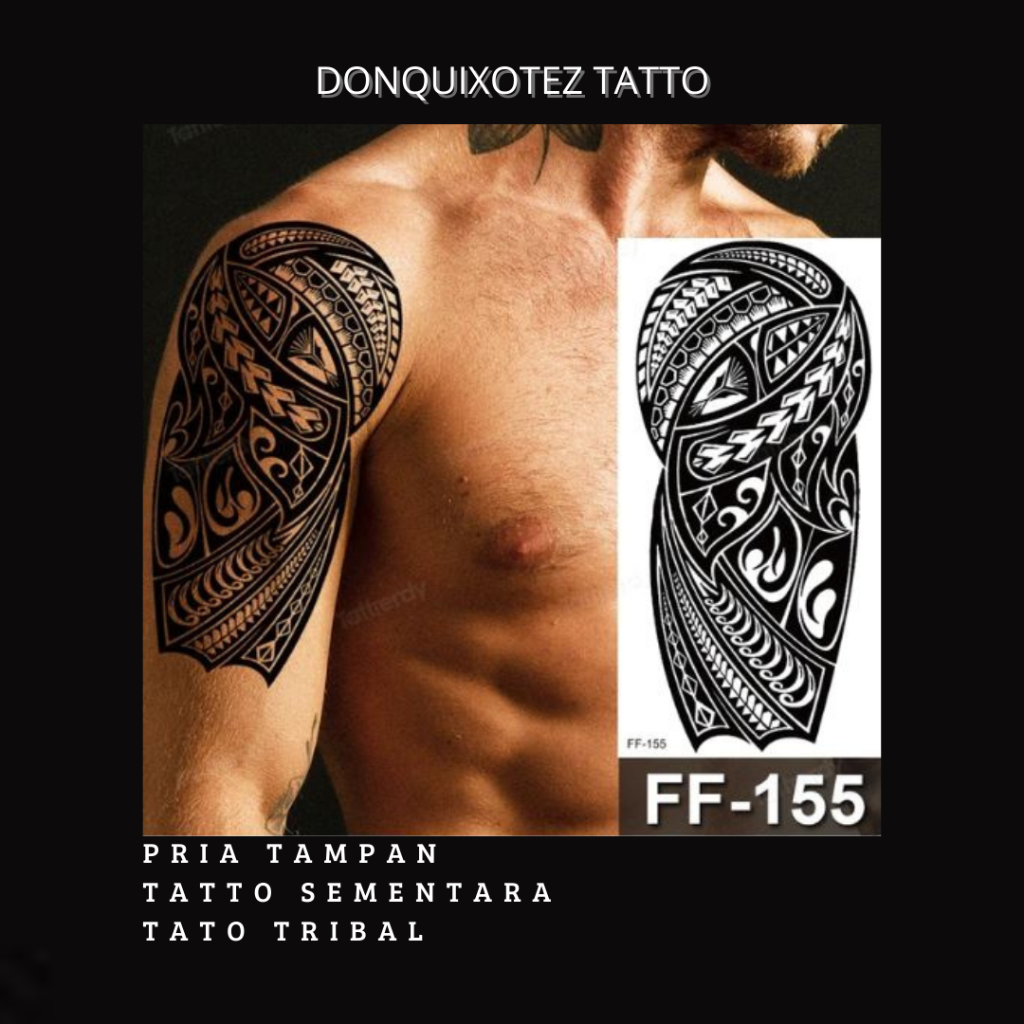 Tribal temporary Tatto 155 Tribe Tribe temporary tattoo long lasting ...