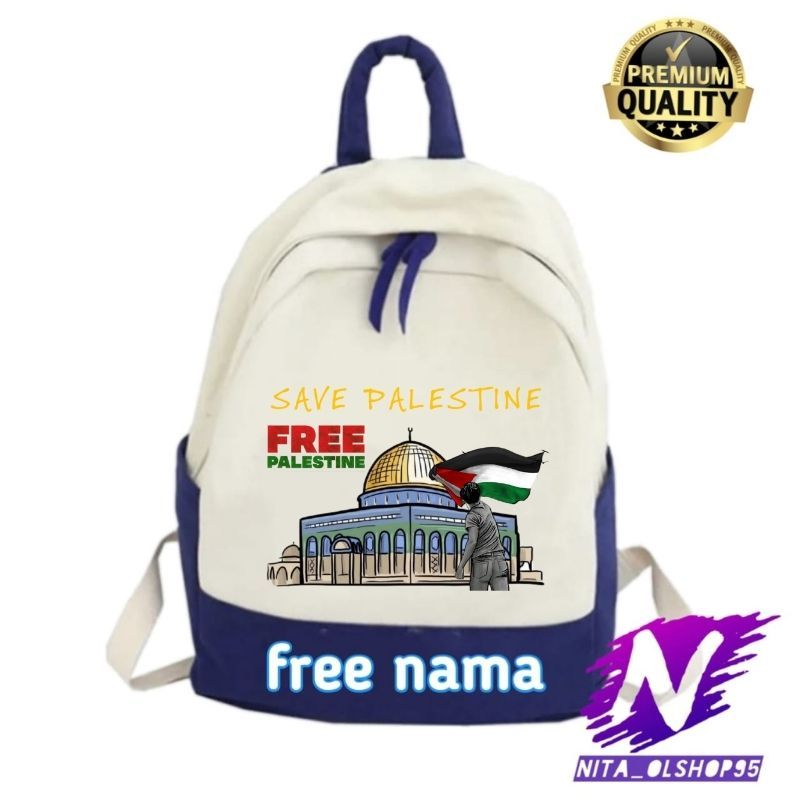 Children's backpack free palestine backpack save palestine | Shopee ...