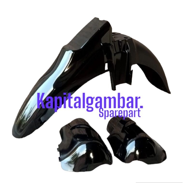 HITAM Yamaha 125z y125z pnp yamaha fizr force 1 f1zr front fender black ...