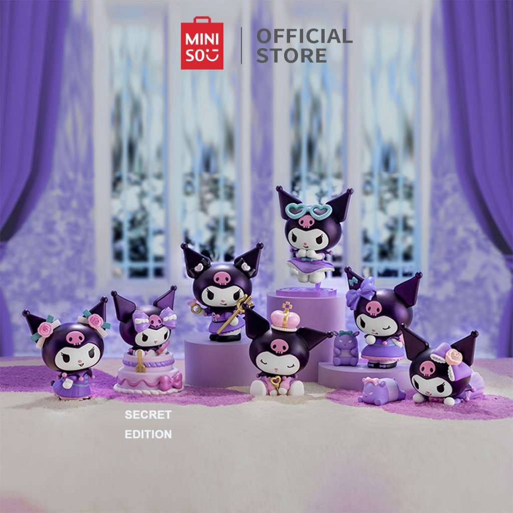 Miniso Kuromi Sanrio Blind Box Blind Box Model Special Blind Box Figure ...