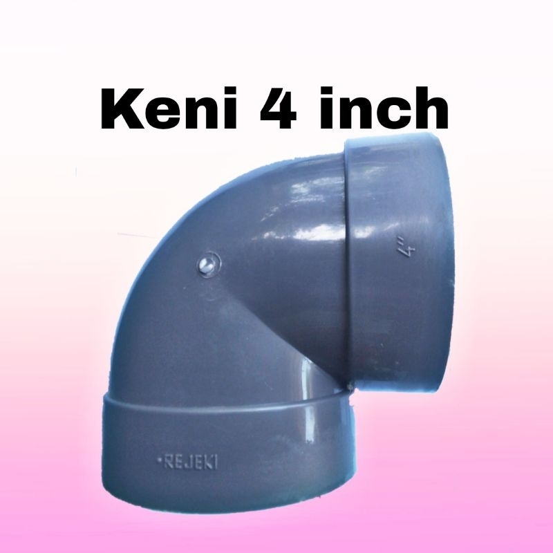 Keni pvc Pipe/elbow 4inc/kenee /pvc Pipe Connection | Shopee Malaysia
