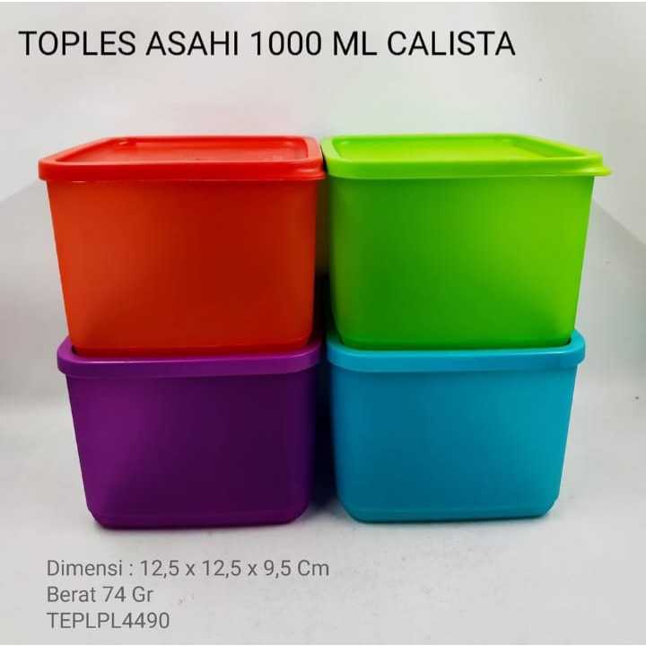 Calista asahi plastic jar measuring 1000 ml | Shopee Malaysia