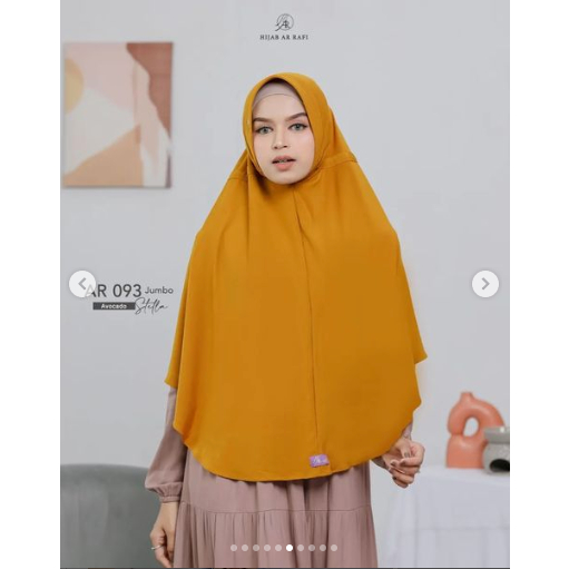 Ar 093 JUMBO || Hijab AR RAFI Center | Shopee Malaysia