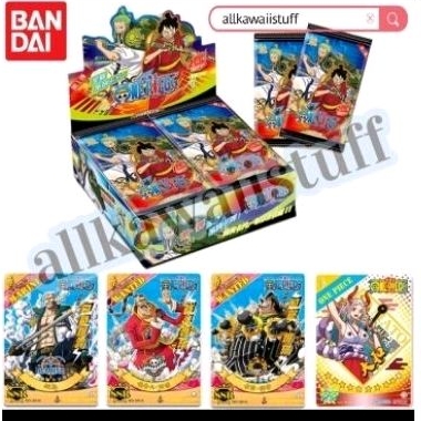 [Bandai Licensed] One Piece Toei Holo Collection Card Original 150pcs ...