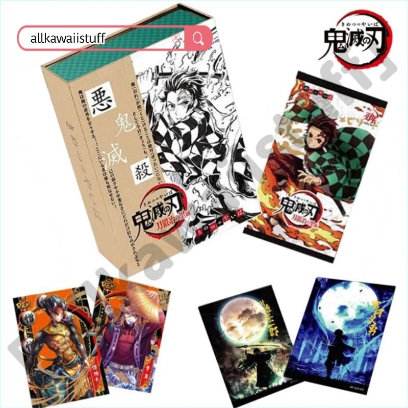 Original Holo Demon Slayer Collection Card 1 Box | Kimetsu No Yaiba ...