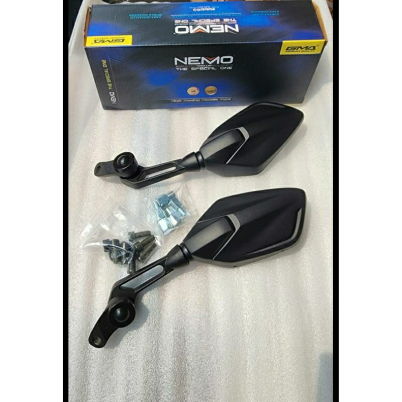 Ducati Nemo rear view mirror Klick Model clear glass Nmax Aerox Pcx Adv ...