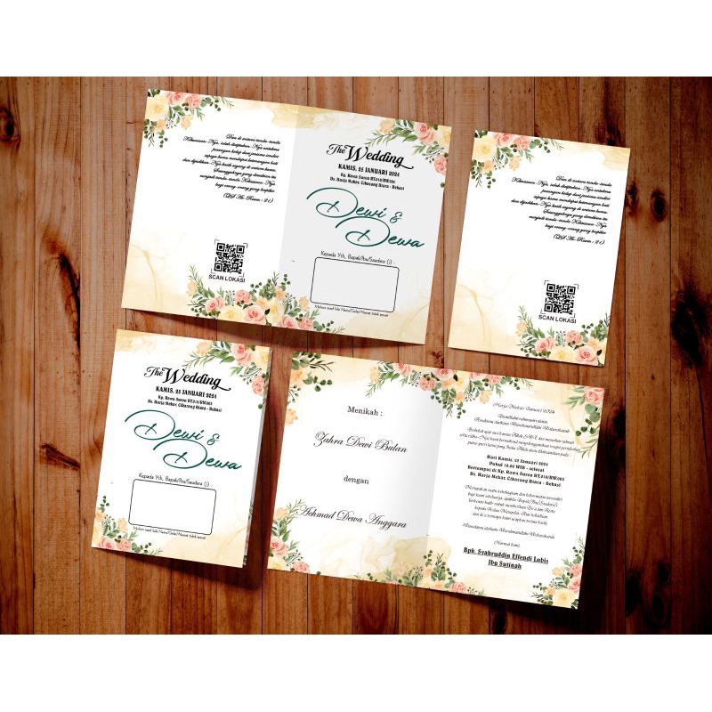 Ngunduh Mantu Wedding Invitation Circumcision Tasyakuran Bonus Digital ...