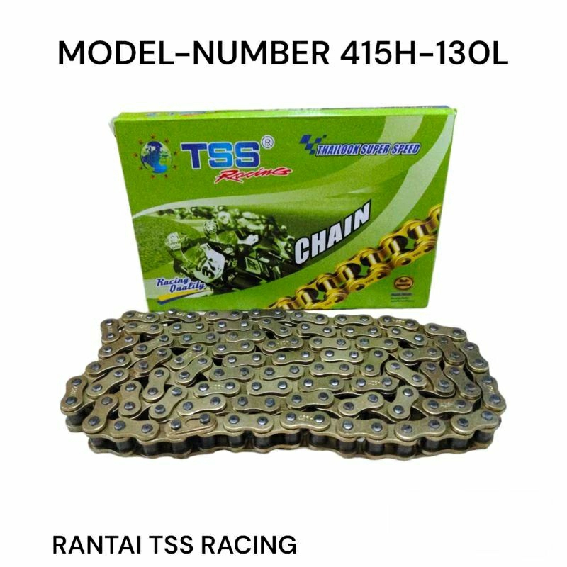 Chain 415 130 L Gold Gold Thailand Tss Racing Can Make Sss Gear ...