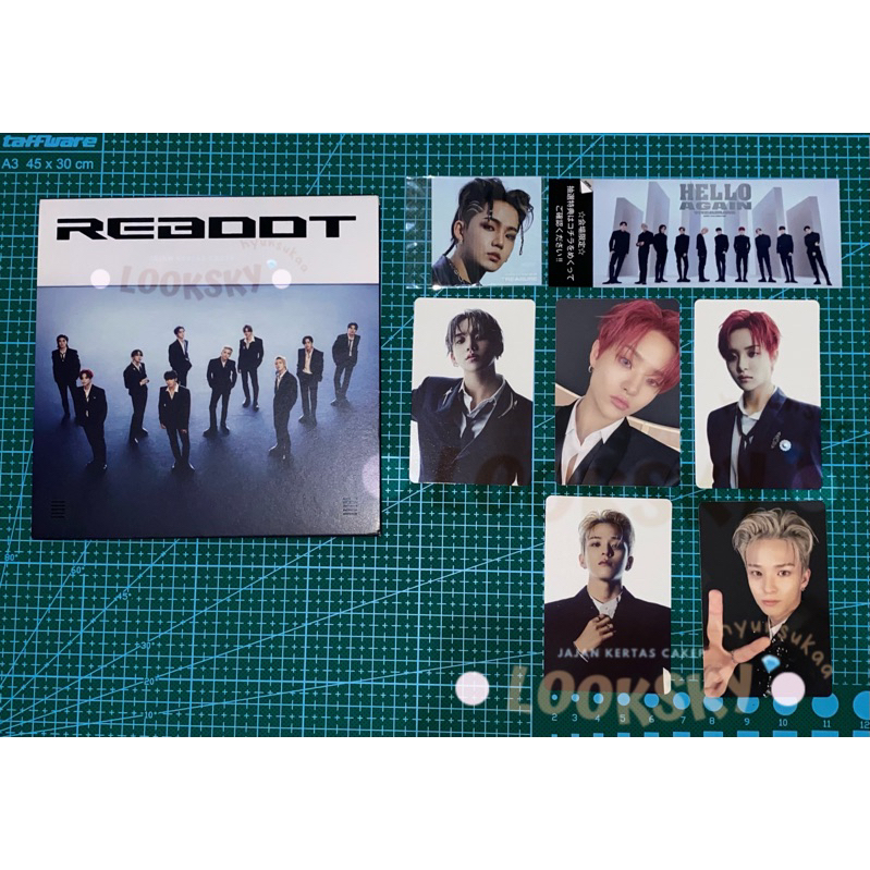 Treasure OFFICIAL DIGIPACK JAPAN VER REBOOT and PC JAPAN VER JIHOON ...