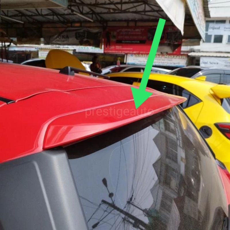 Agya ayla axia wigo 2023 original spoiler up | Shopee Malaysia