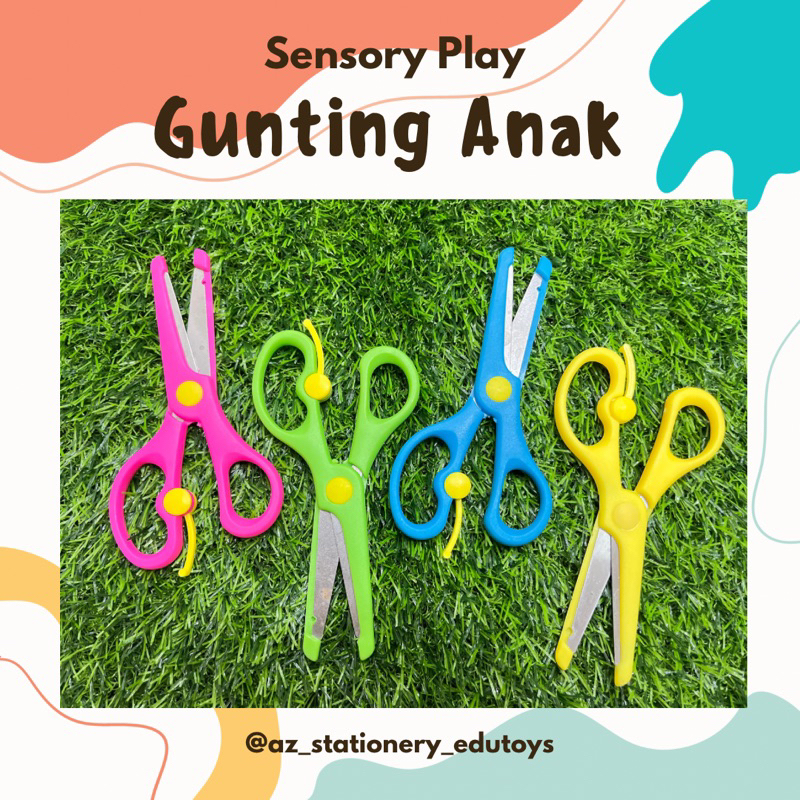 Shif 1622 Children's Scissors / Child Safety Scissors / Child Safe Iron ...