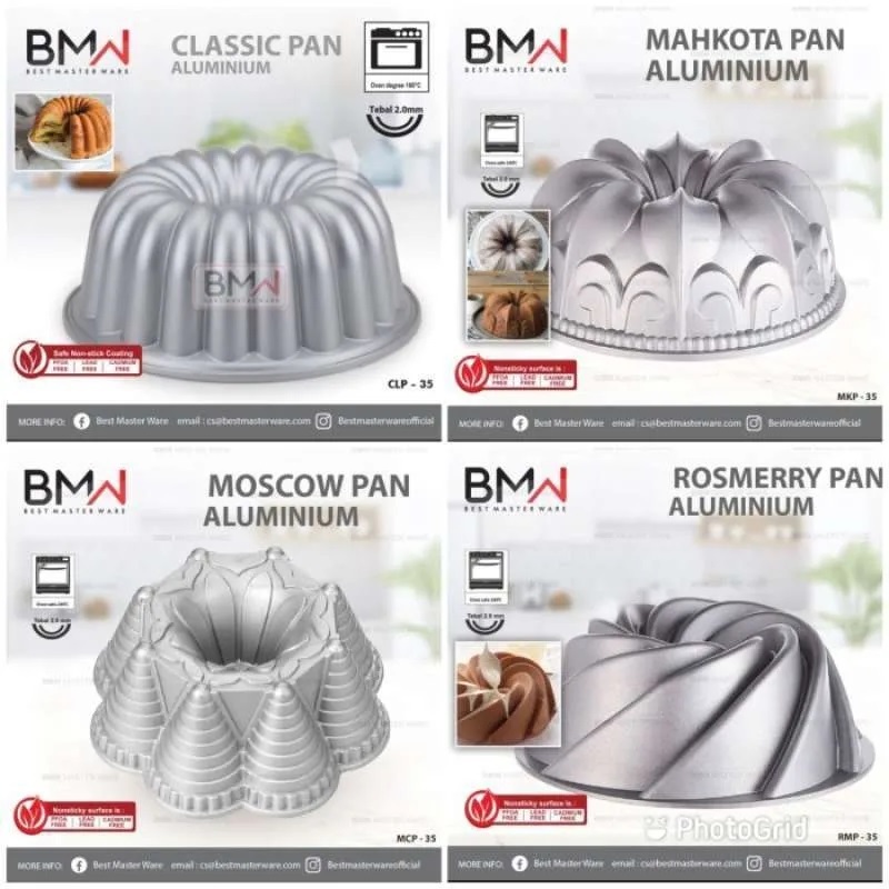 Bmw Aluminum Pan Cake Mold - Stainless steel | Shopee Malaysia