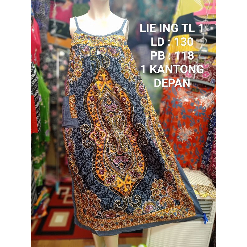 Lie Ing Negligee Strap 1 One Jumbo Print LD 130 cm | Shopee Malaysia