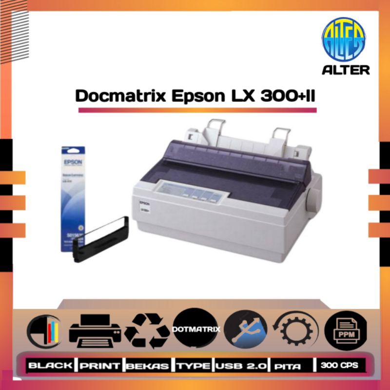 Epson LX 300+ll USB Printer | Shopee Malaysia