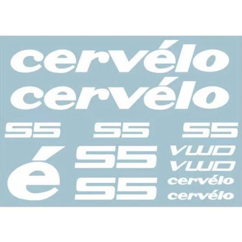 Cervelo Fixie Bike Cutting Stickers 1 set | Shopee Malaysia