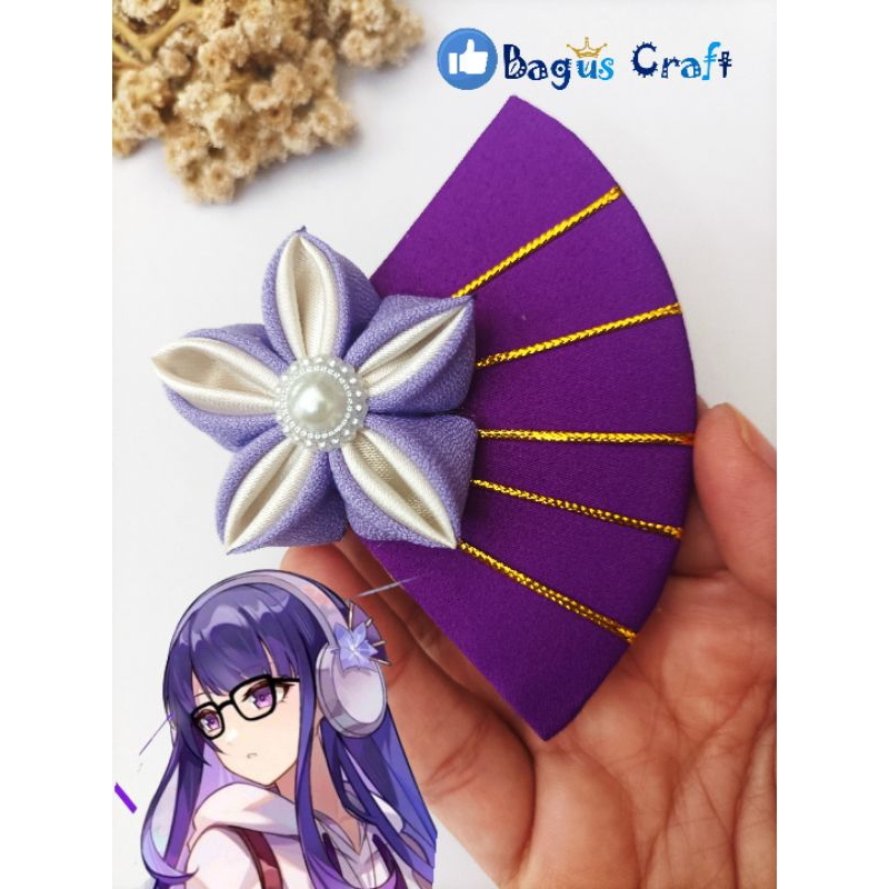 Raiden shogun genshin impact Clip/raiden shogun Foot Tie | Shopee Malaysia