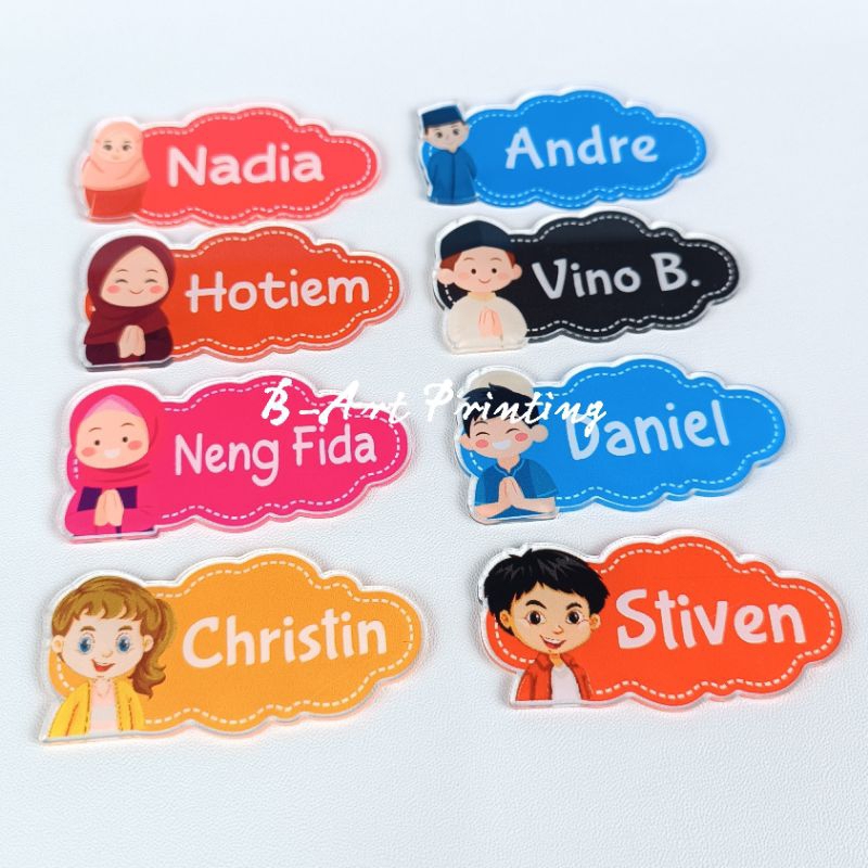 Uv PRINT ACRYLIC PIN ACRYLIC BROOCH ACRYLIC NAME TAG ACRYLIC NAME TAG ...