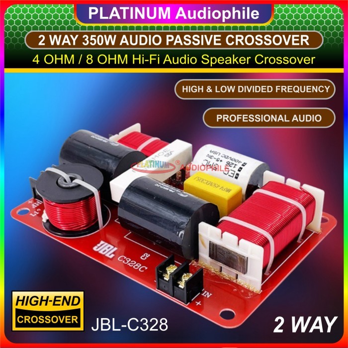 Passive Crossover 2 Way High-End Passive Speaker Crossover JBL-C328 ...