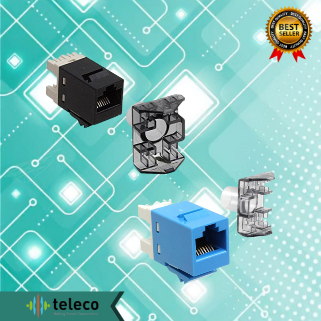 Modular jack cat 6 AMP commscope | Shopee Malaysia