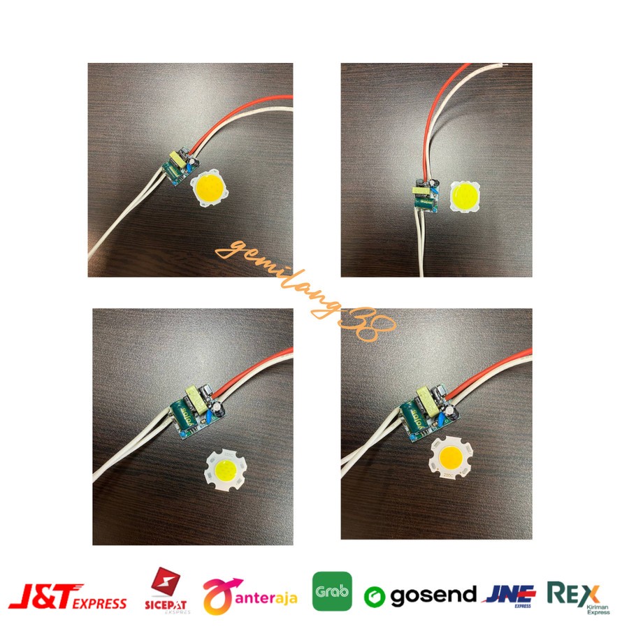 5 Watt LED Light Driver + 5 Watt HPL Chips On Board | Shopee Malaysia