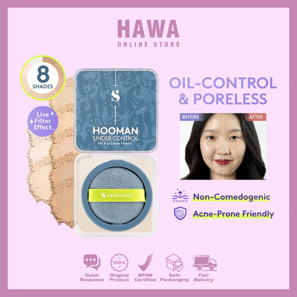 Somethinc Hooman Under Control HD Blur Loose Powder | Shopee Malaysia