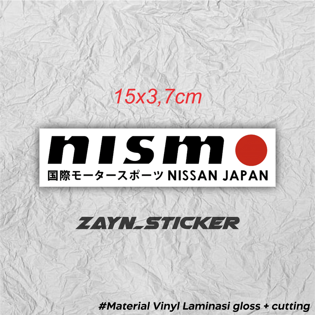 NISSAN NISMO JAPAN STICKER | Shopee Malaysia