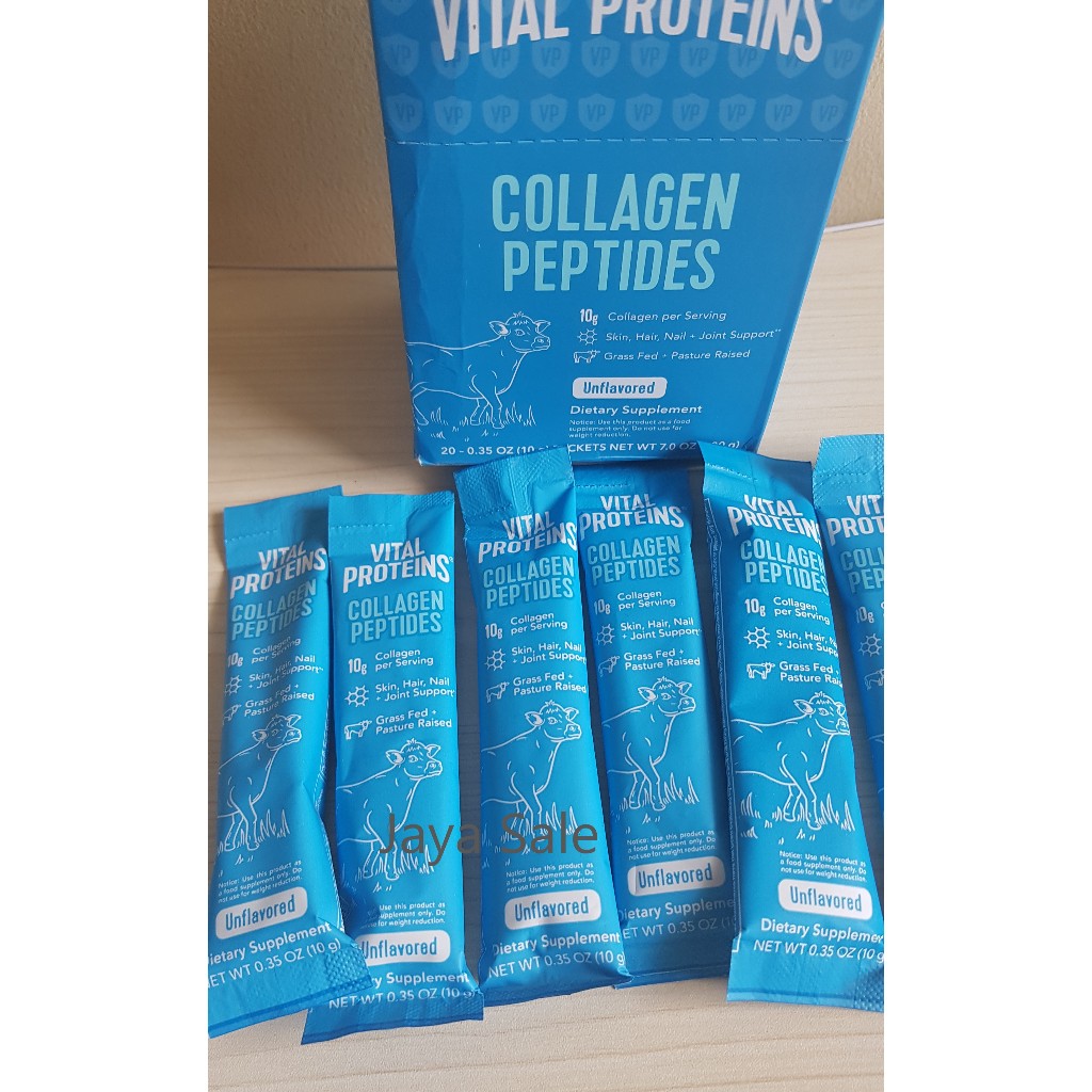 Vital Proteins Collagen Peptides Sachet Collagen Sachet Sample | Shopee ...