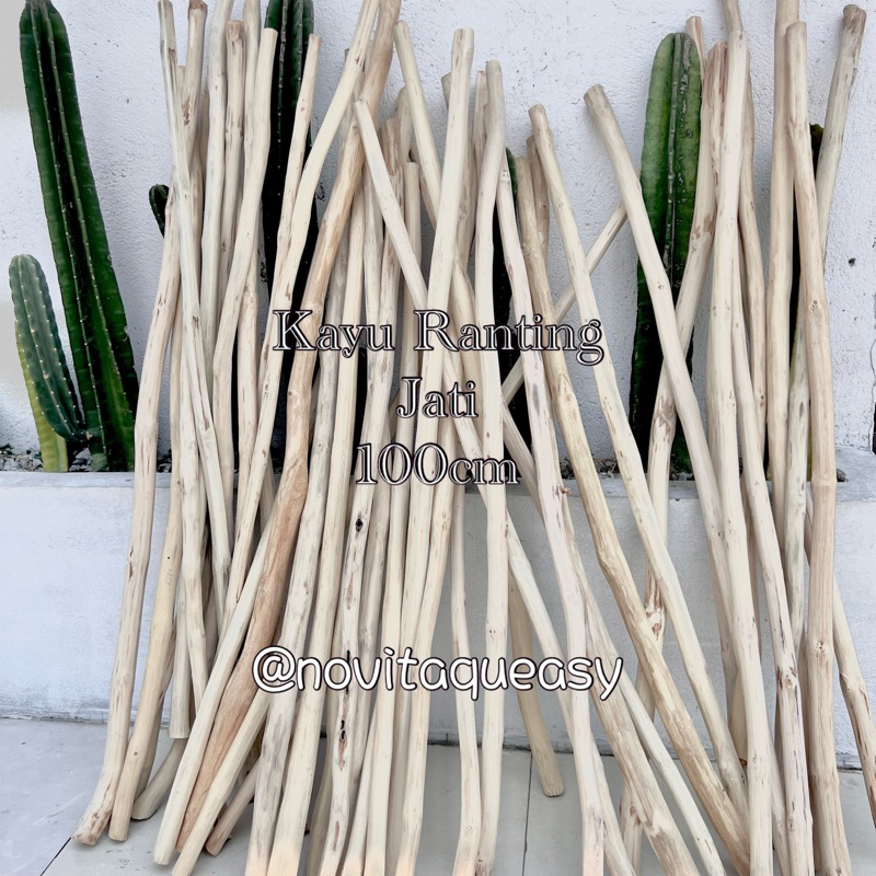 Teakwood macrame twigs 1 meter | Shopee Malaysia