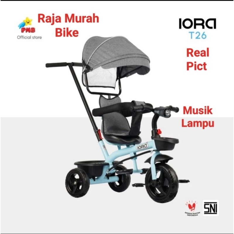 Children's Tricycle Iora T25 PMB Tricycle Stroller Bike Pmb Iora T25 ...