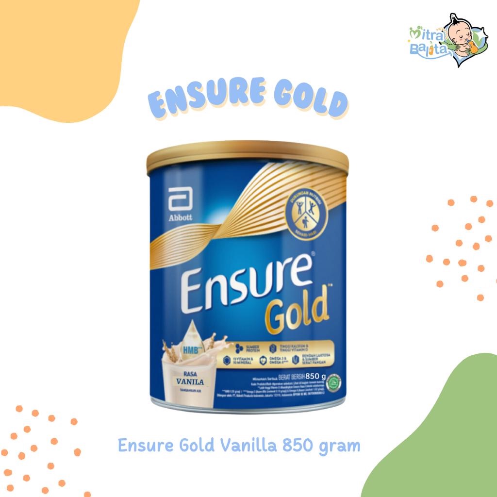 Ensure Gold HMB Vanilla 850g Low Lactose Adult Nutrition Milk | Shopee Malaysia