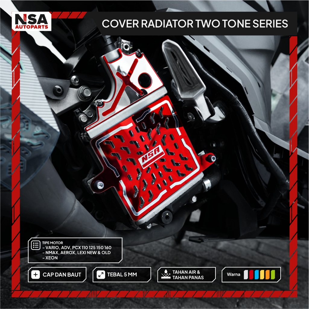 MESIN Radiator COVER VARIO 160 PCX 160 NSA RADIATOR COVER VARIO 160 ...