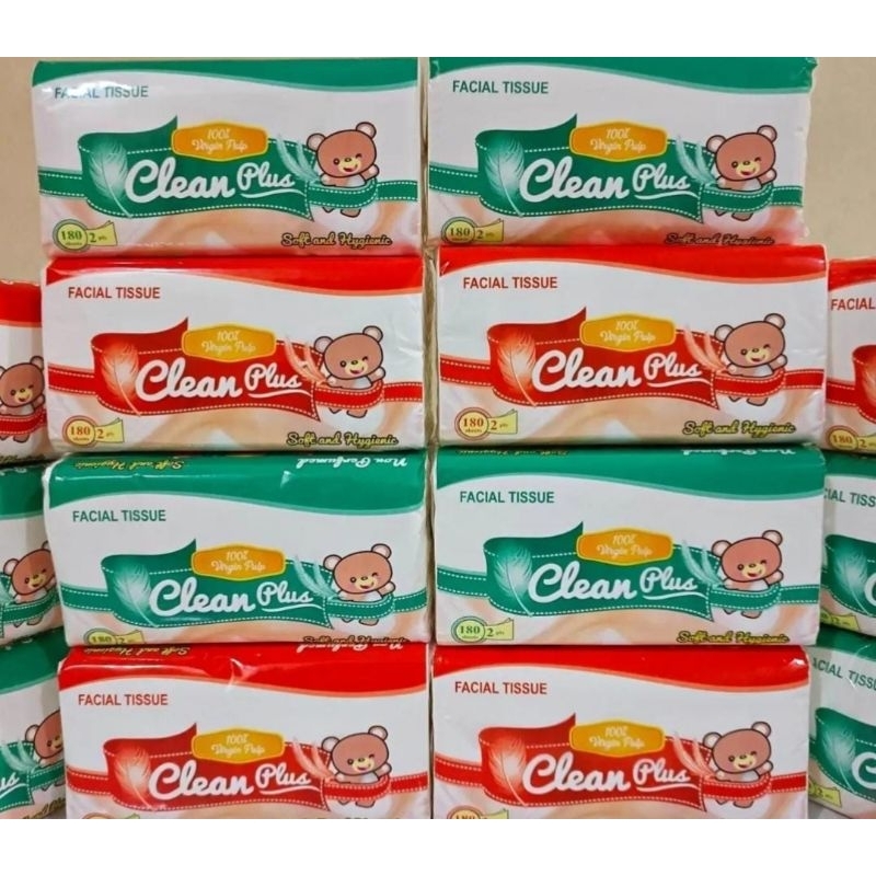 Cleanplus tissue 180 sheets (1 set contains 4 packs) | Shopee Malaysia