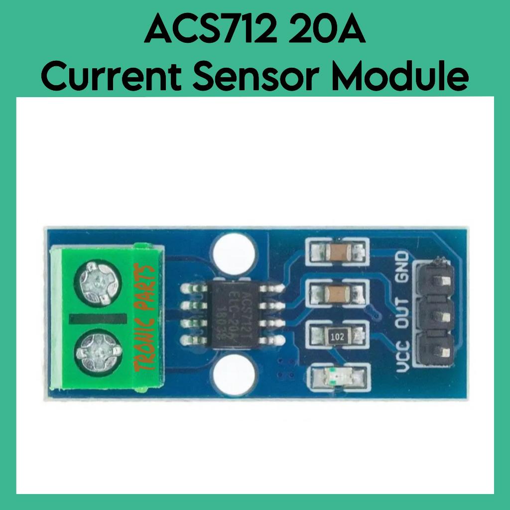 ACS712 20A Range Hall Effect Current Current Sensor ACS 712 Module ...
