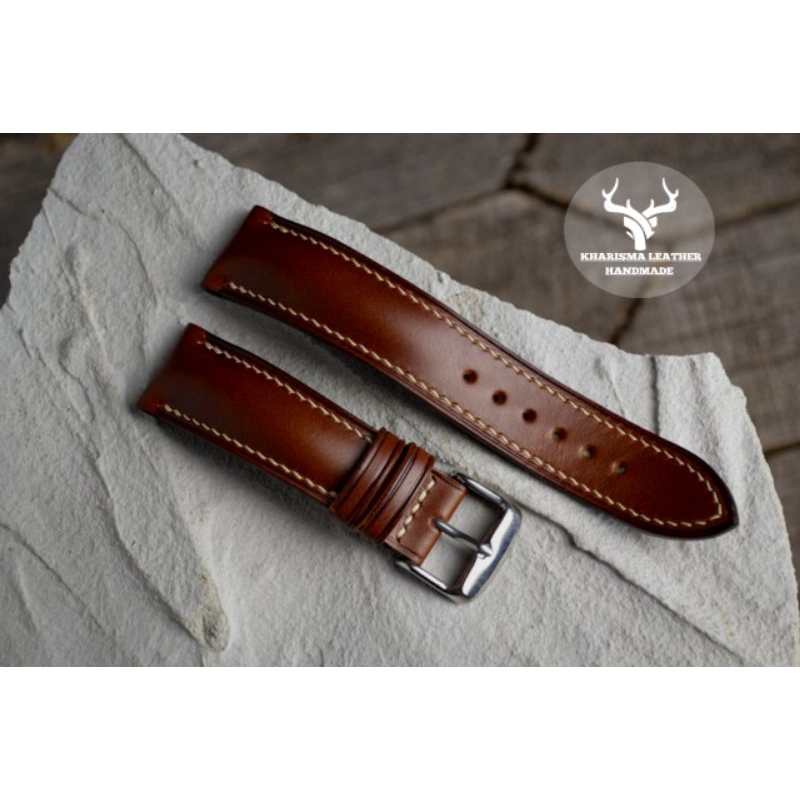 Men's Leather Watch strap/Genuine Leather Watch strap/handmade Leather ...