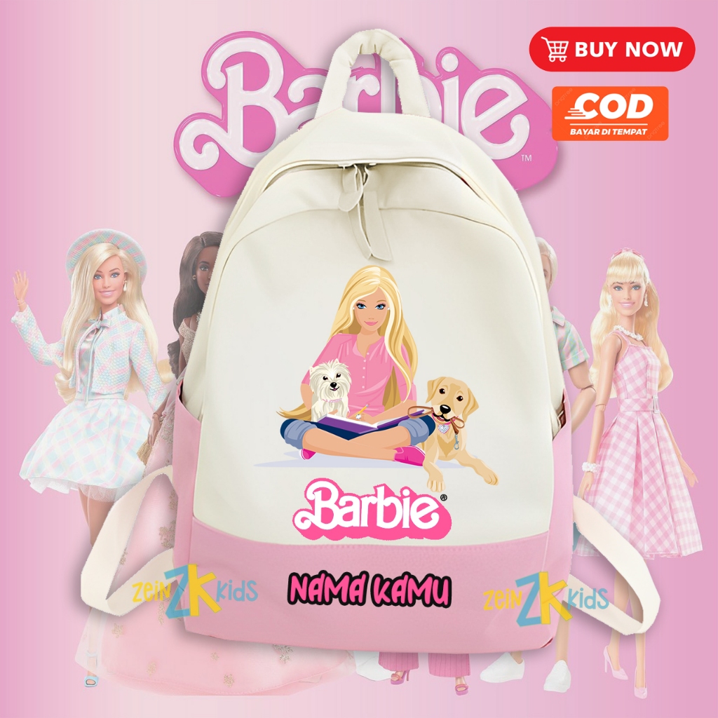 Barbie Children's Backpack/Barbie Kindergarten Girls' Bag | Shopee Malaysia