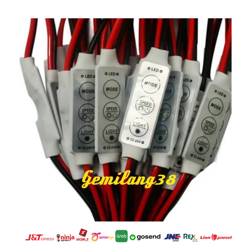 Led Controller Rgb Dimmer Mini 12V - 24V 6A Led Controller Dimmer ...