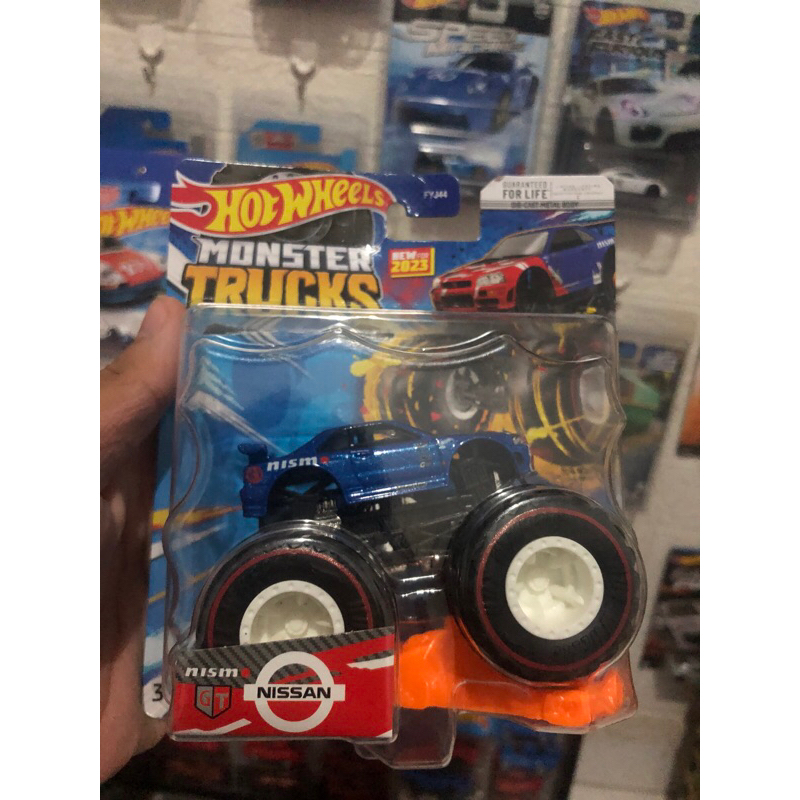 Hotwheels Monster truck Nissan R34 Gtr Nismo 2023 STH | Shopee Malaysia