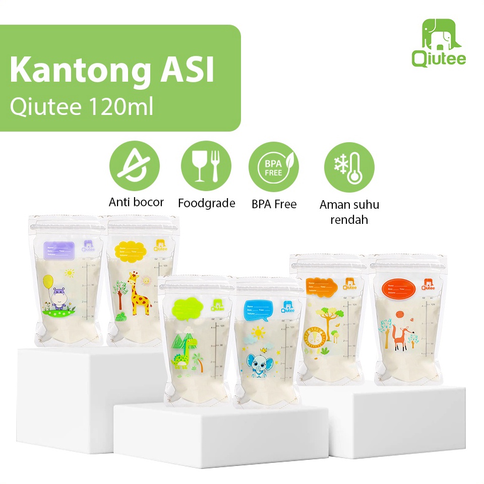 Hot Item Breastmilk Storage Zipper 120ml Plastic Breast Milk Bag ...