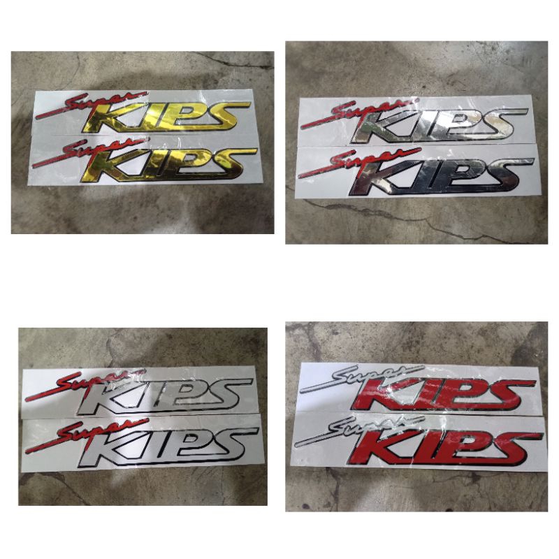 Cutting super kips kawasaki ninja stickers (one pair) | Shopee Malaysia