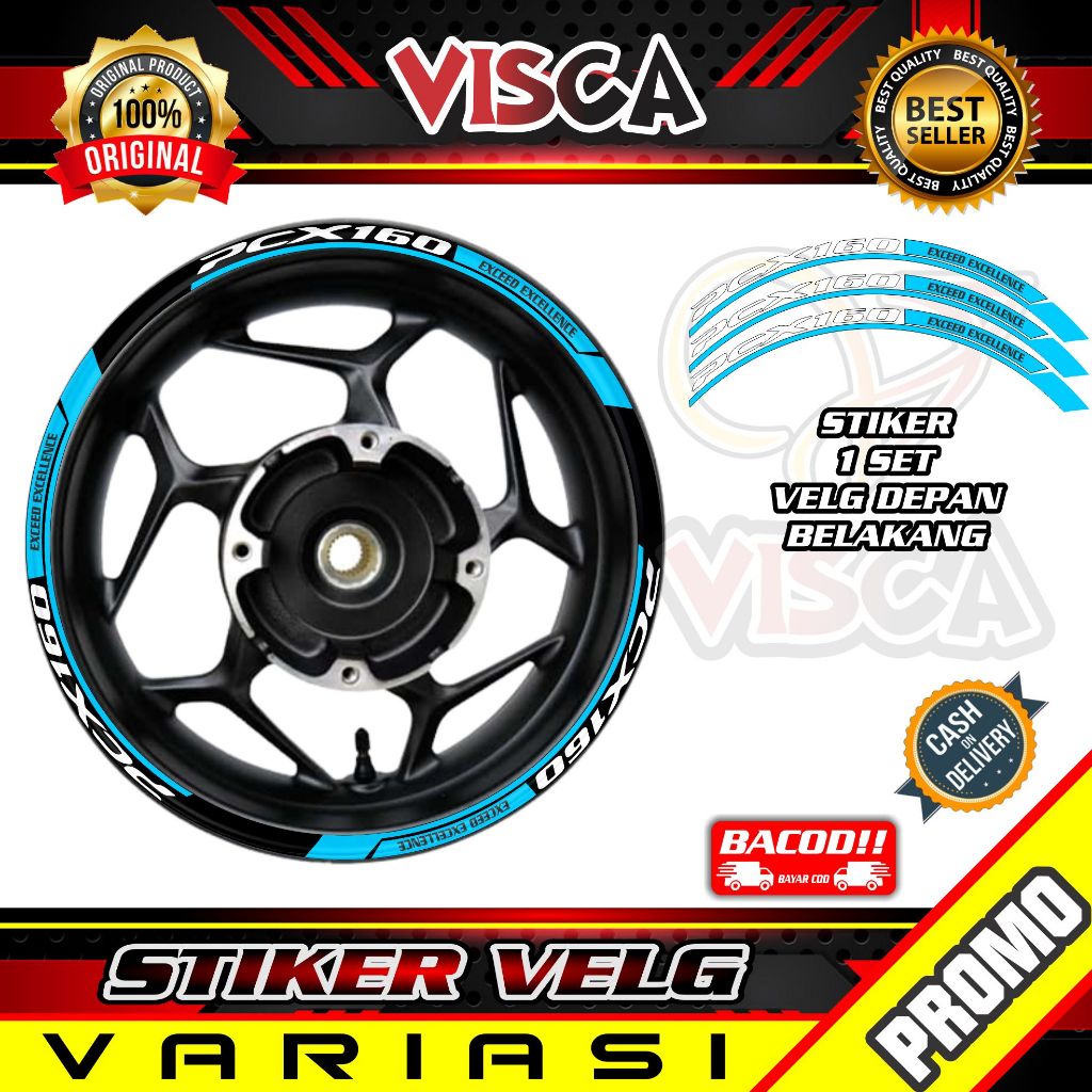 Sticker Rims - Sticker Velk - Sticker Cutting Rims - Sticker Velk Motor ...