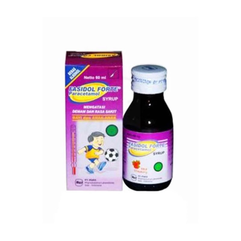 Fasidol forte Syrup 60ml (Children's Heat Reducer) | Shopee Malaysia