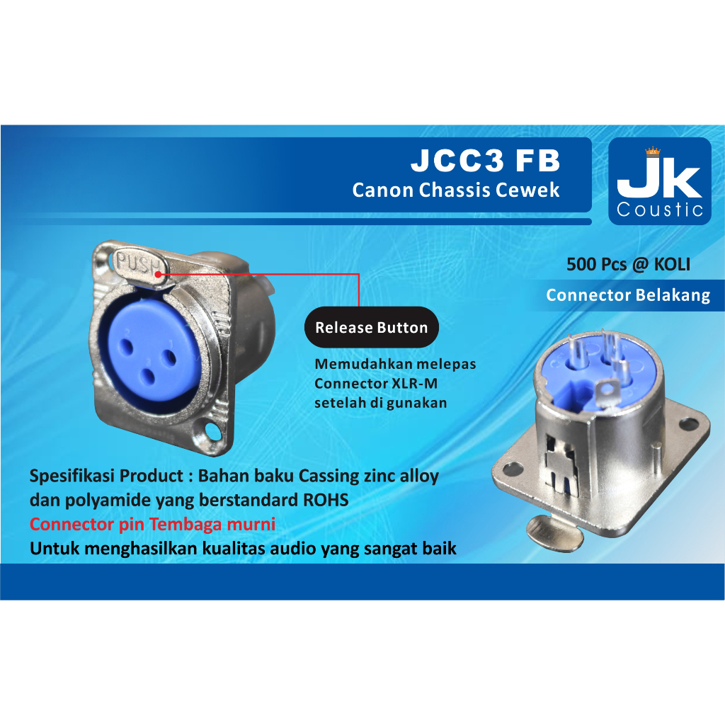 Canon Girl Jack Socket Connector Canon chassis Jk coustic JCC 3FB ...