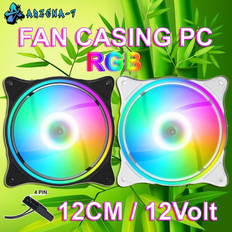 12cm RGB Casing Fan/Cooler Fan 120mm RGB PC Case | Shopee Malaysia