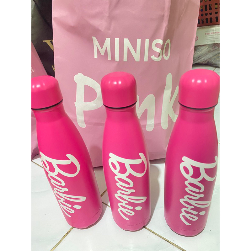 Miniso X BARBIE STAINLESS BOTTLE 500ml | Shopee Malaysia