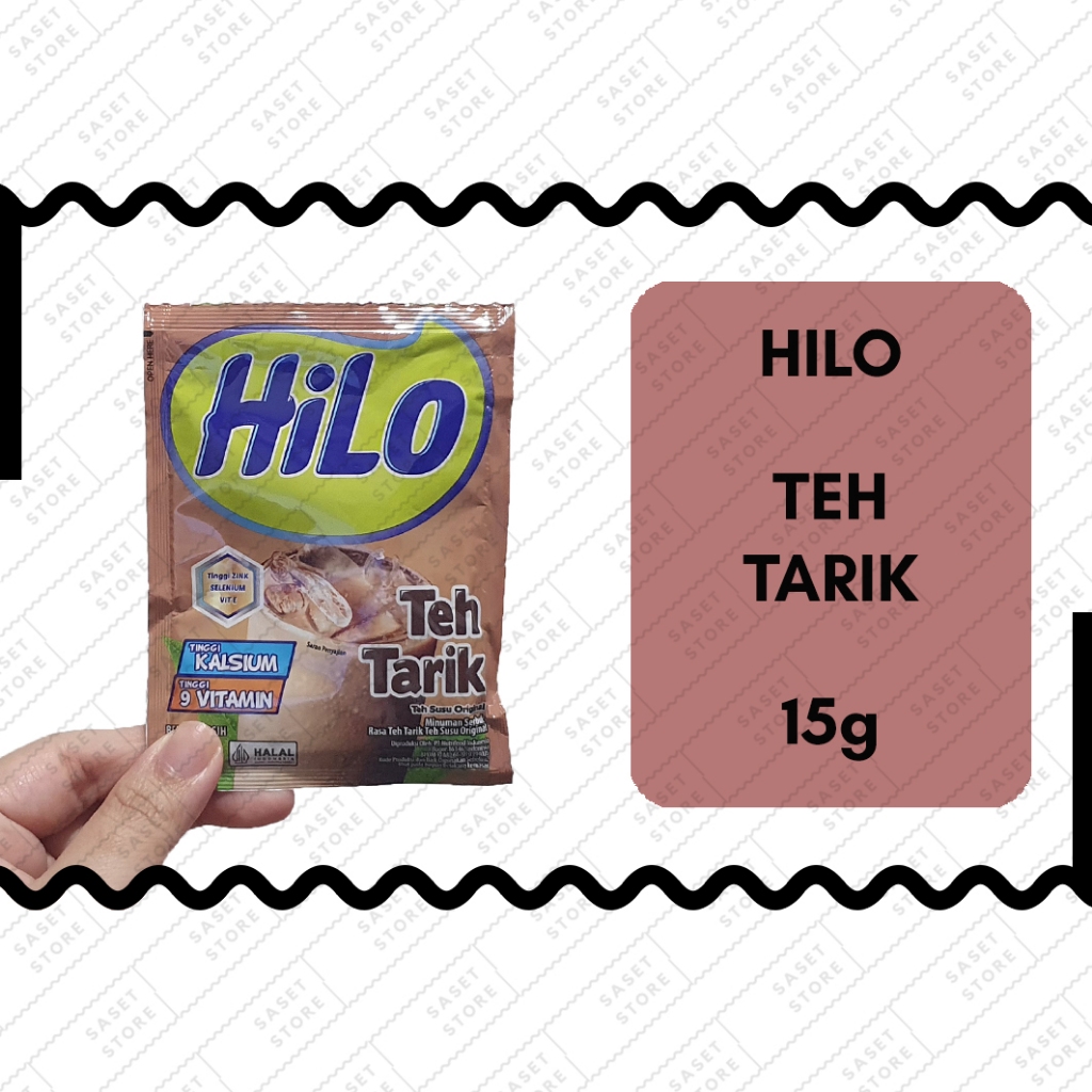 Hilo Teh Tarik 15g Original Milk Tea Instant Powder Drink Sachet ...