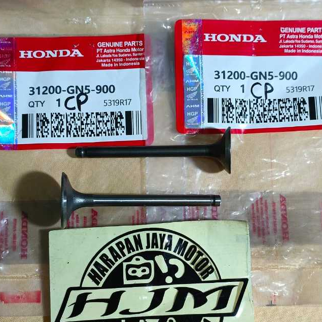 Valve SET UMBRELLA VALVE HONDA SUPRA GRAND SUPRA FIT NEW LEGEND PRIMA ...