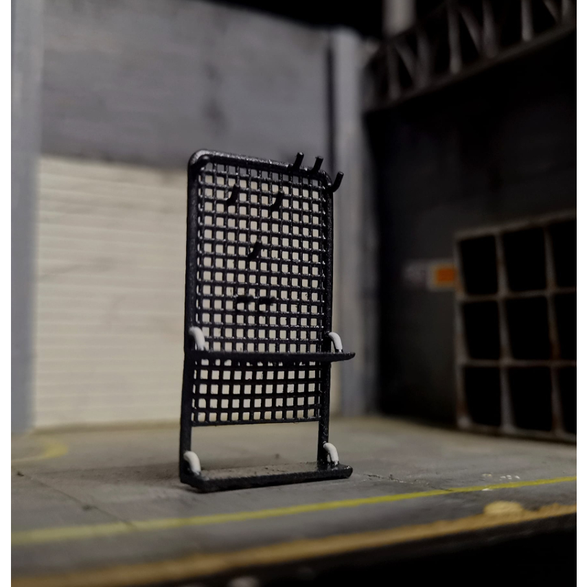 3d Changes 1 64 Iron Display Rack Net Cupboard Accessories Mockup ...