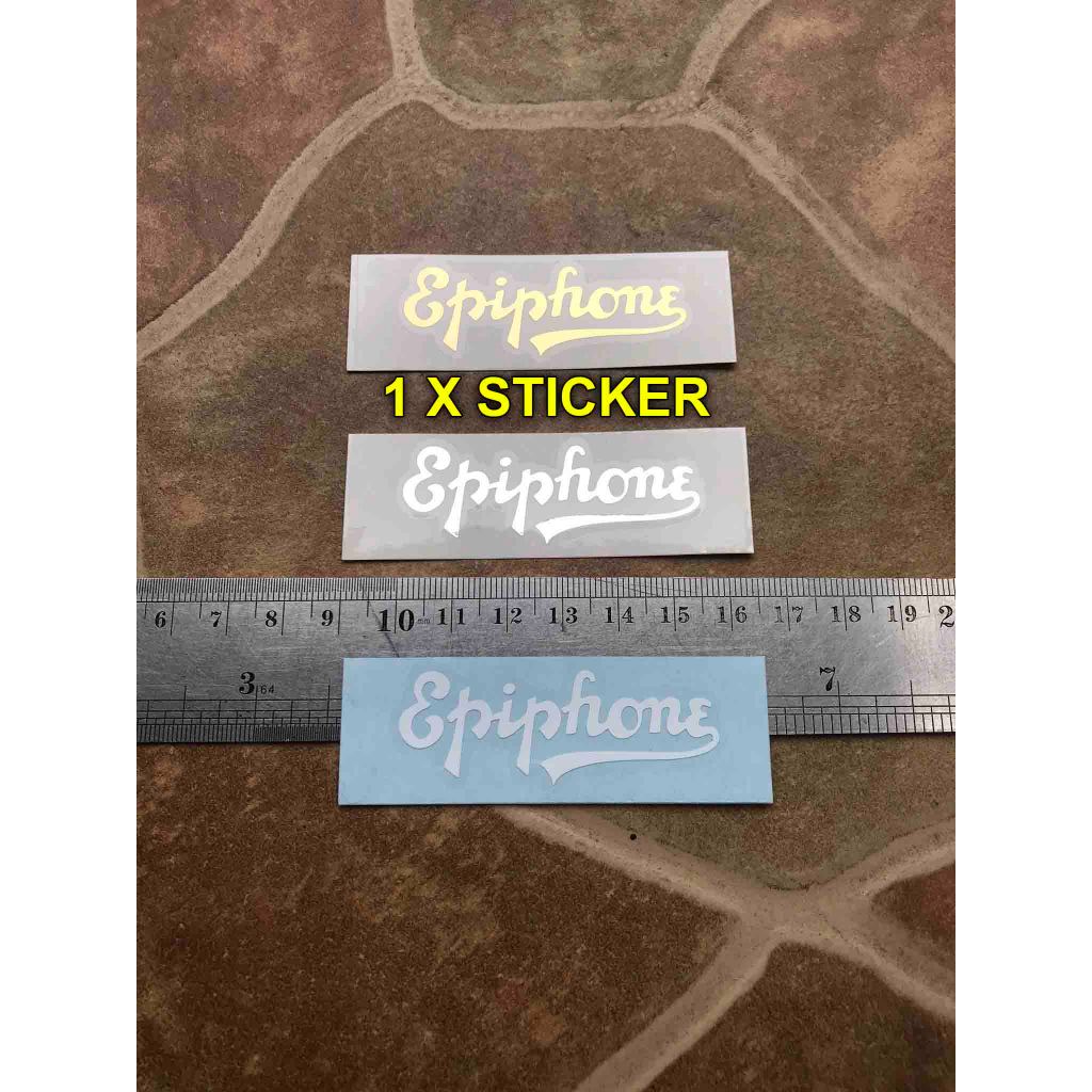 Headstock Sticker Epiphone Masterbilt Electric Acoustic Guitar Hollow ...