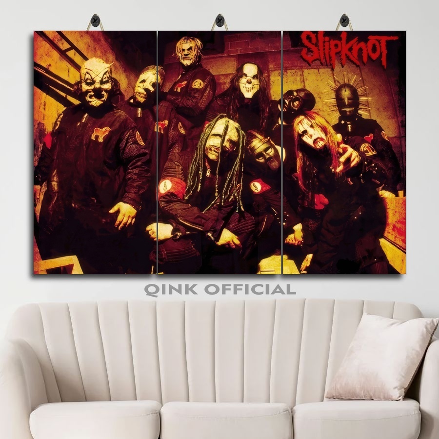 Slipknot Band Wall Decoration Wallpaper 45X30 Multipanel | Slipknot ...