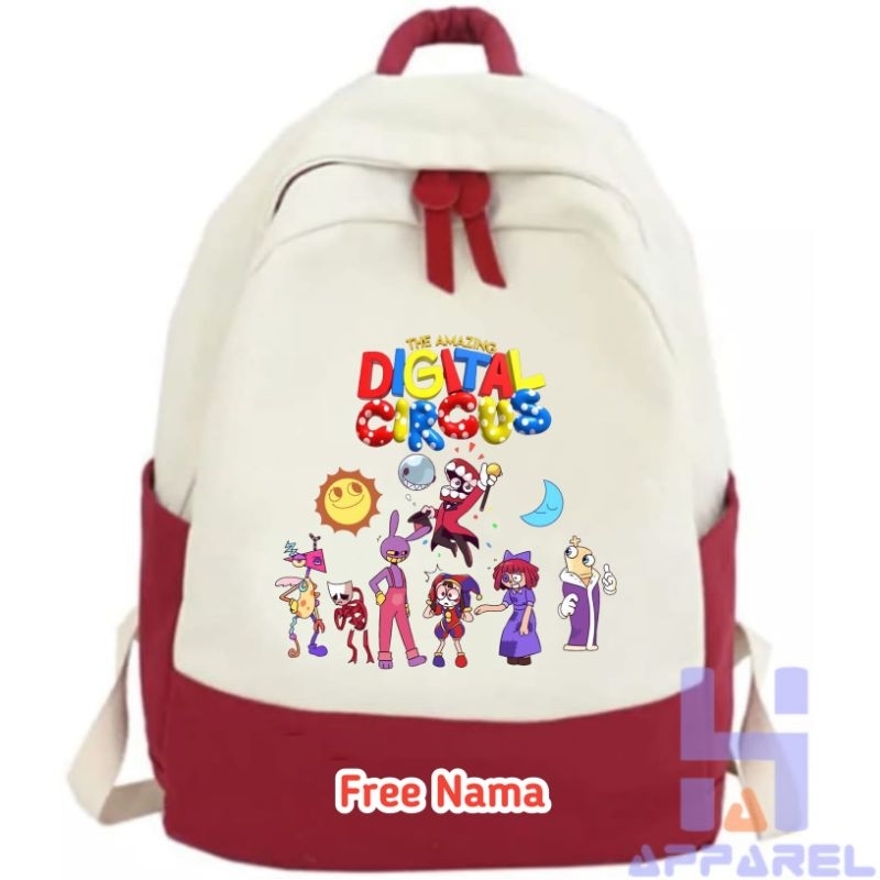 The AMAZING DIGITAL CIRCUS ROBLOX CHILDREN'S BACKPACK | Shopee Malaysia